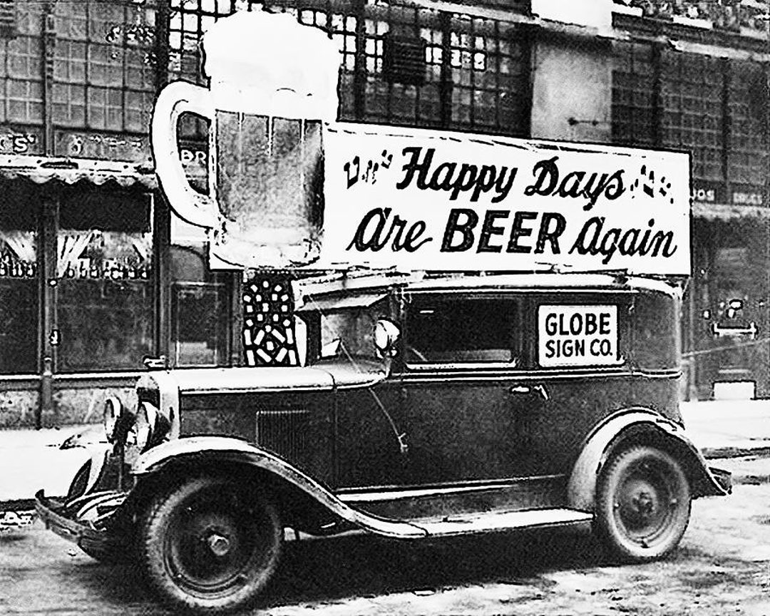 Prohibition Men Want Beer Alcohol Ban Truck March Weird Pic Sign Bar ...