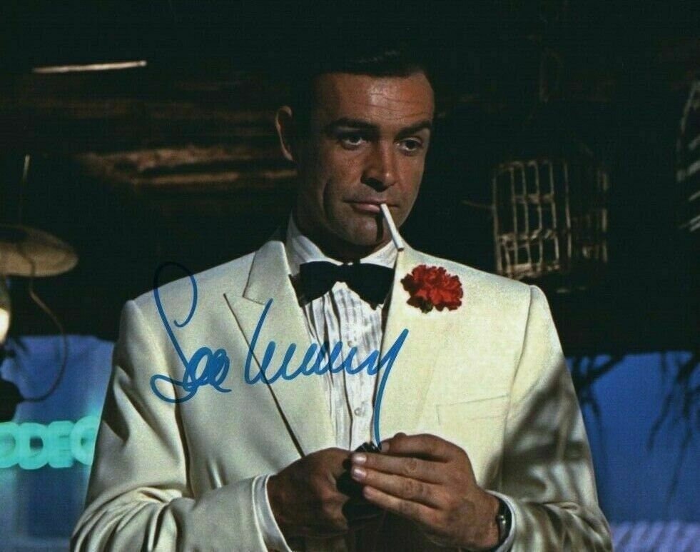 Sean Connery Autograph Signed Photo James Bond Sean - Etsy