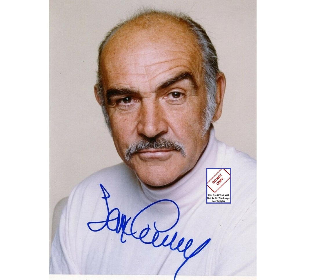 Sean Connery Signed Autograph Photo ( James Bond ) Sean Connery ...