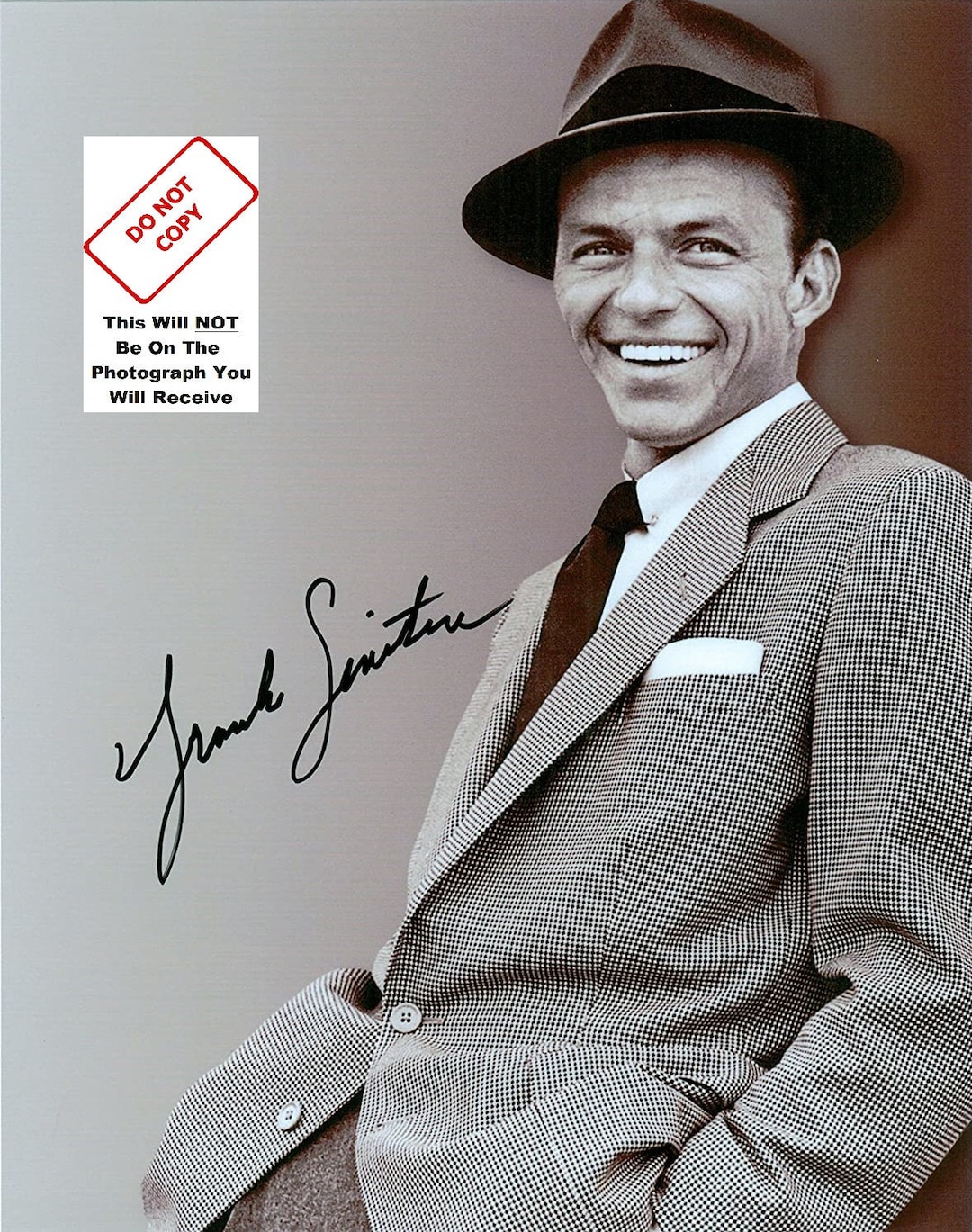 Frank Sinatra Signed Autograph Photo Reprint Rat Pack Autographed ...