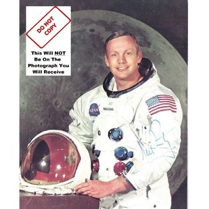 Neil Armstrong Autograph Signed Photo Autographed NASA Photo Reprint ...