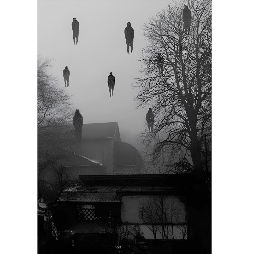 No Room in Hell Scary Nightmare Photograph Real Flying Objects ...
