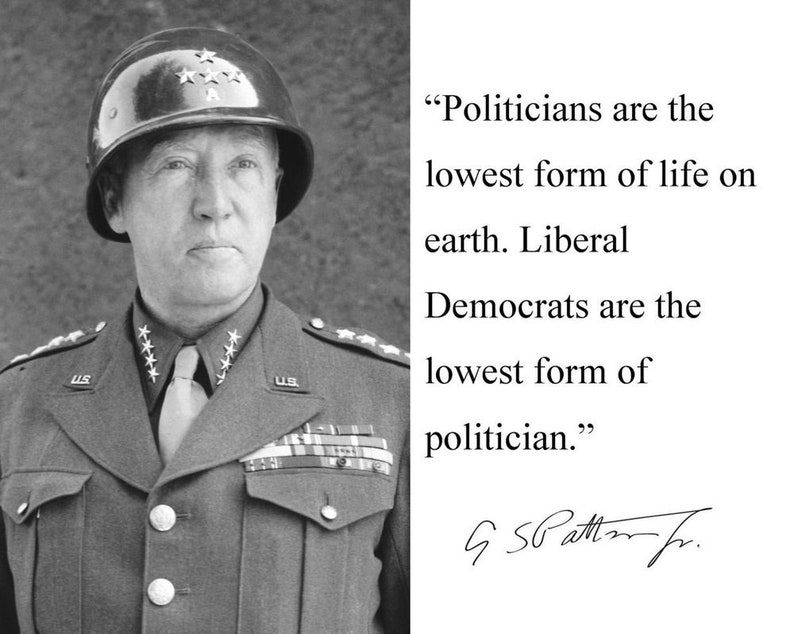 General George Patton Autograph Photo WW2 Quote Good - Etsy