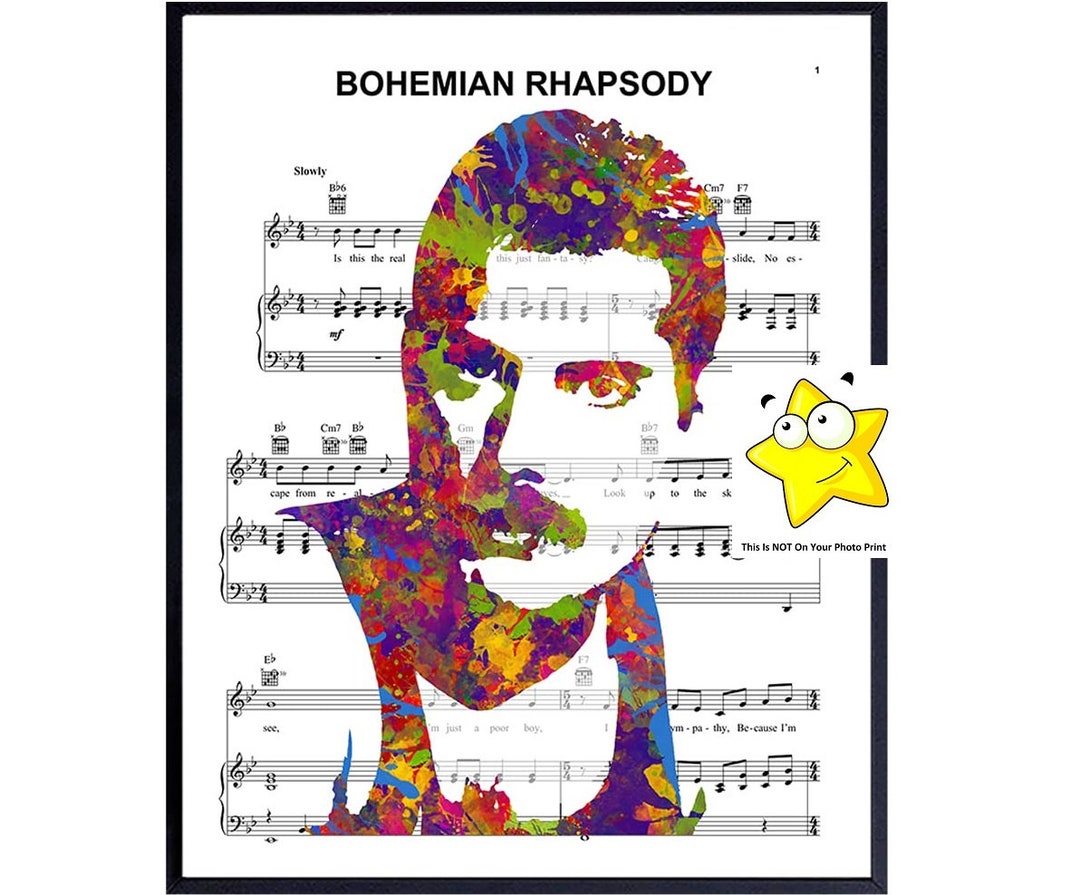 Freddie Mercury Queen Lead Singer Photo Celebrity Picture 8x10 Bohemian ...