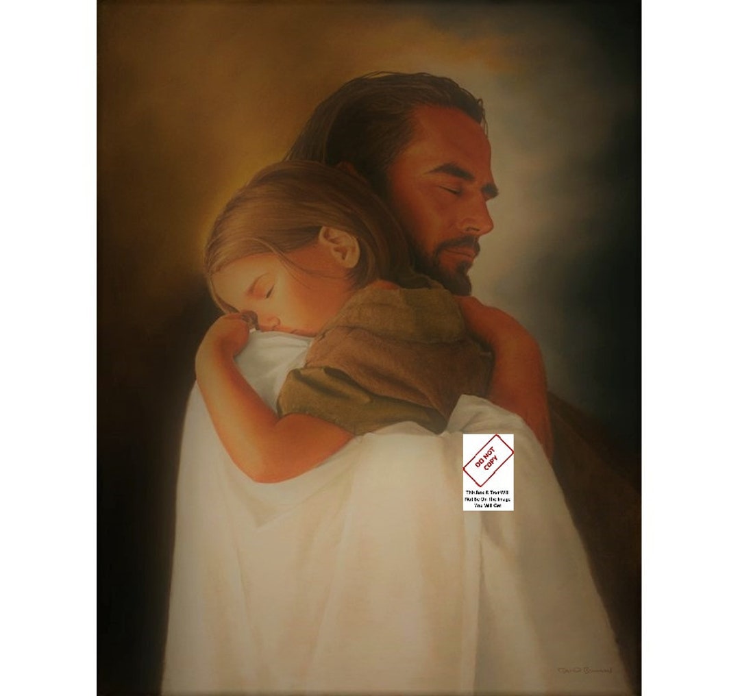 In the Arms of Jesus First Day in Heaven I Would Not Let Him Go ...