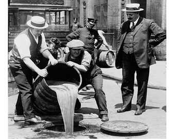Gentlemen at the Bar, 1910. Vintage Photo Reproduction Print. Black ...