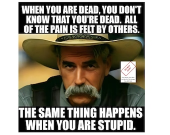 Sam Elliott Poster - Etsy