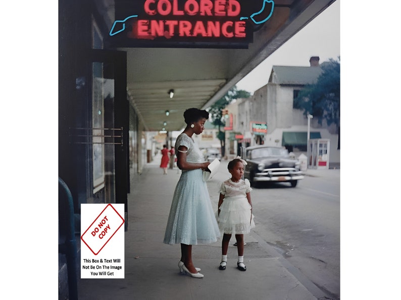 Department Store Segregation in the South Colored Entrance - Etsy