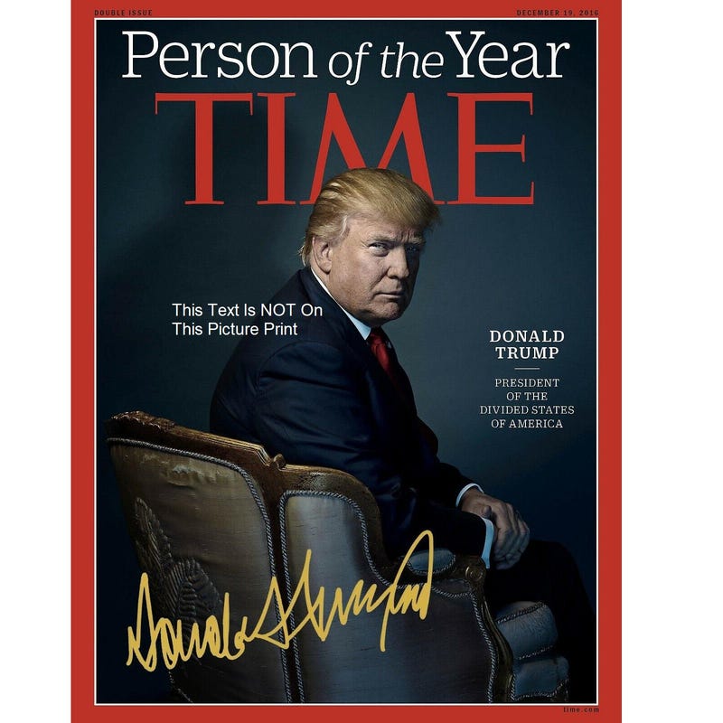 Donald Trump Signed Memorabilia - Etsy