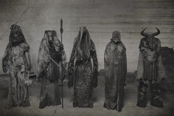 Strange Demons Weird Scary Spooky Witch Doctor Occult Demon | Etsy