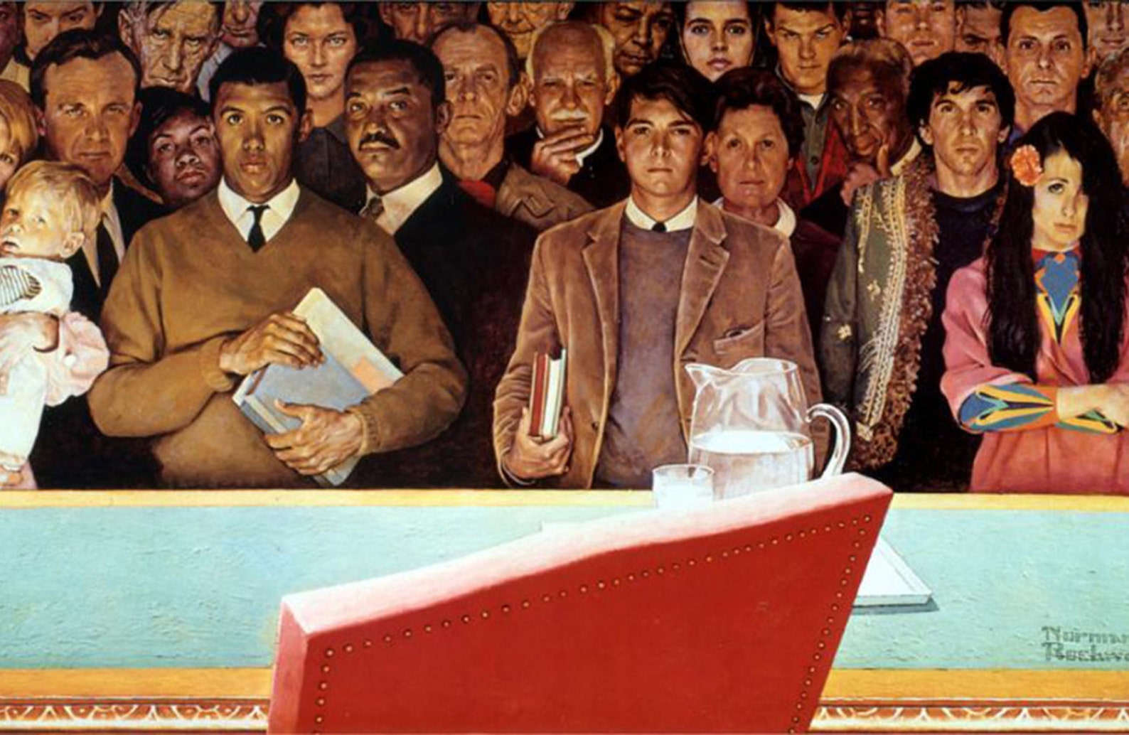 The Right to Know Norman Rockwell Civil Rights Freedom Art - Etsy