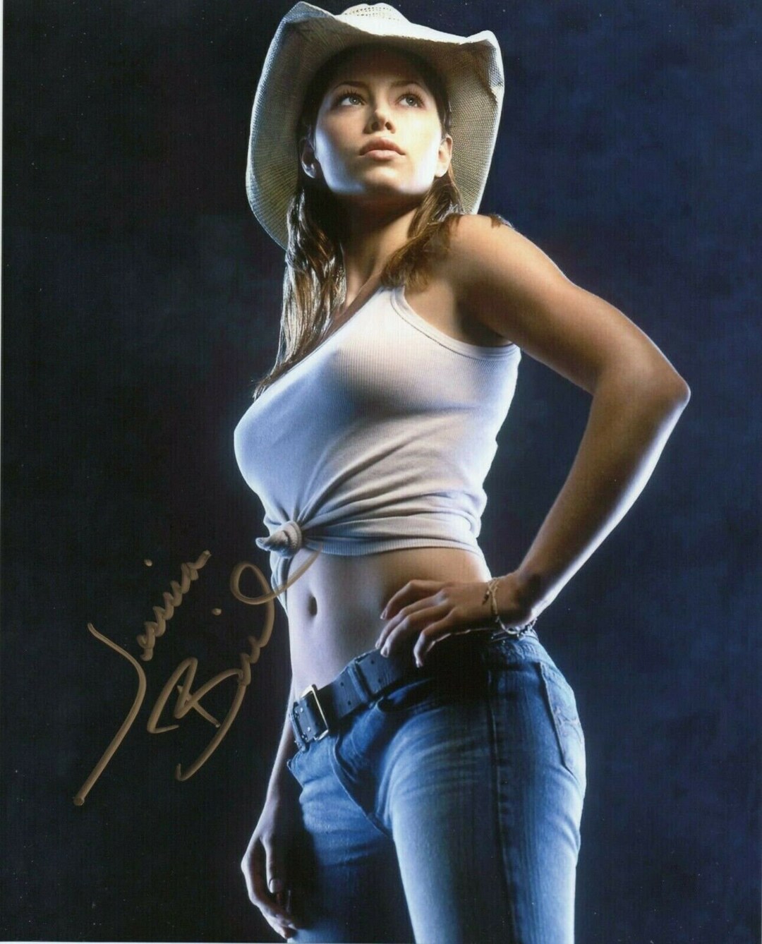 Jessica Biel Autograph Signed Photo Blade Movie Jessica Biel ...