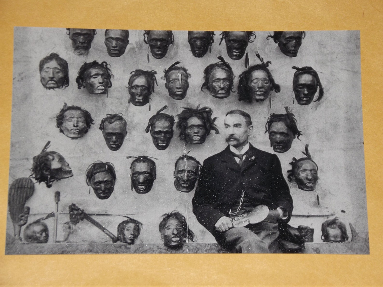 Freaky Skull Shrunken HEAD Vintage Photo Creepy Head Hunter - Etsy