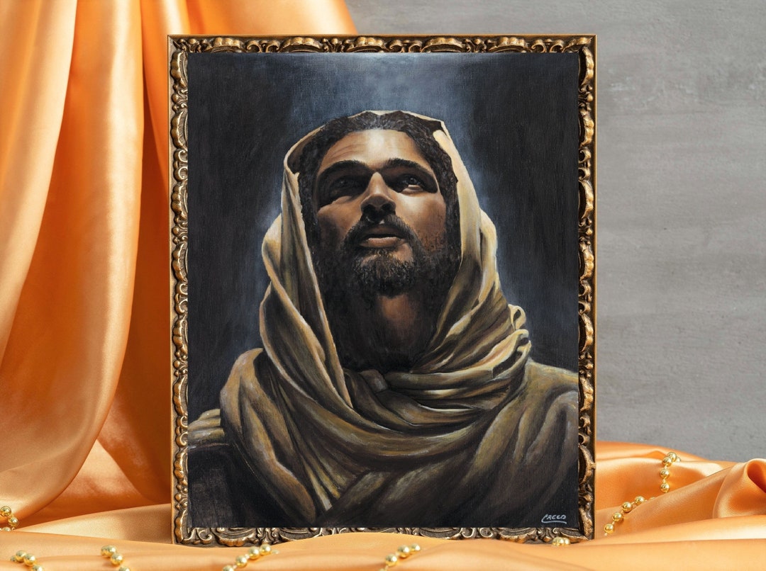 Black African American BLACK JESUS the Messiah the Saviour Holy Christ ...