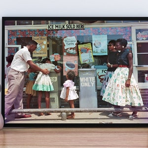 Segregation, Colored Only, Water Fountain, Civil Rights, Black Art ...