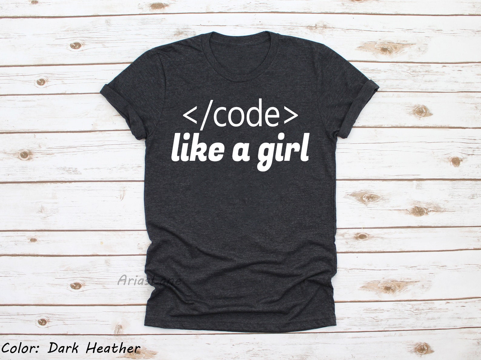 Code Like A Girl ShirtSoftware EngineerComputer | Etsy