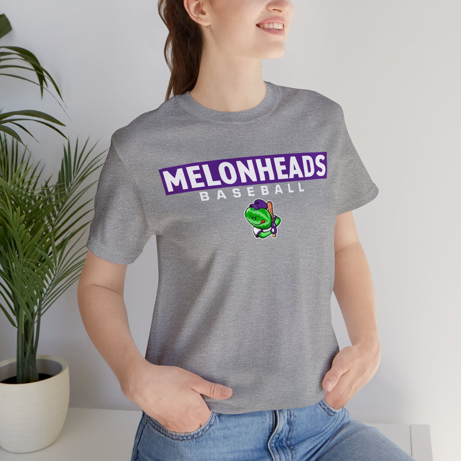 Backyard Baseball Melonheads Unisex Jersey Short Sleeve Tee - Etsy