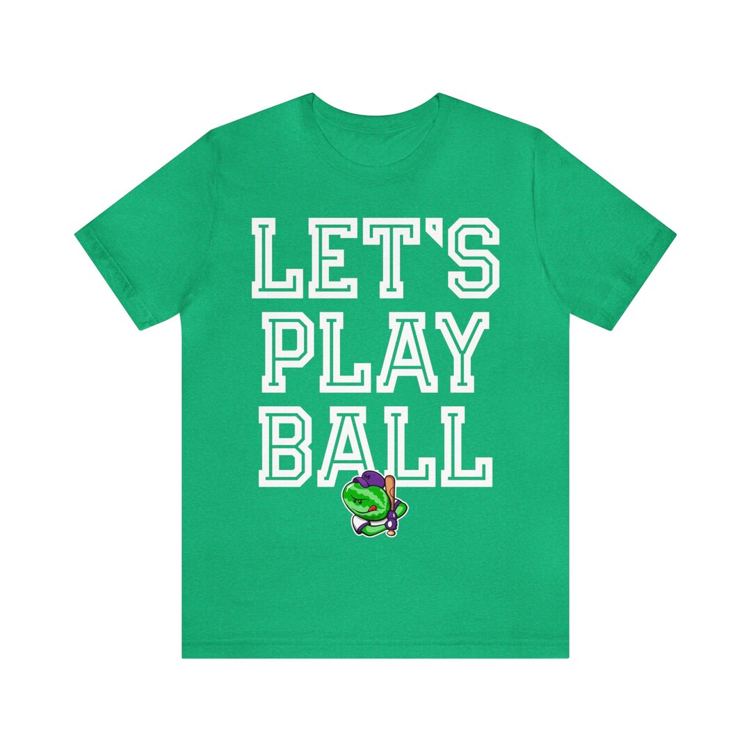Let's Play Ball - Backyard Baseball Melonheads Tee - Etsy