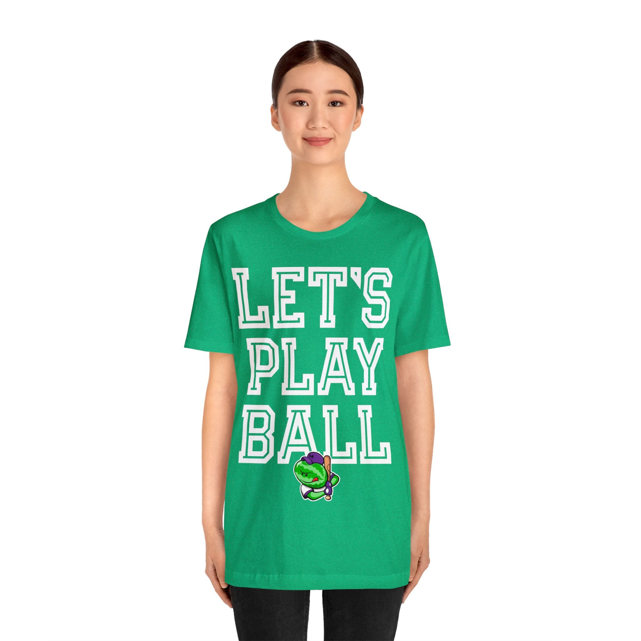Let's Play Ball - Backyard Baseball Melonheads Tee - Etsy