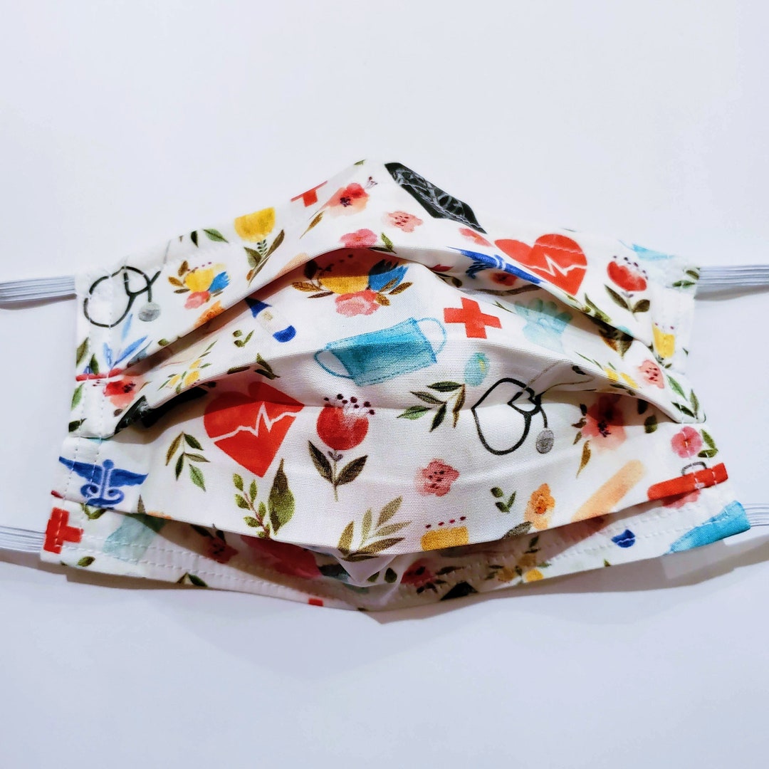 Healthcare Heroes Reusable Mask - Etsy