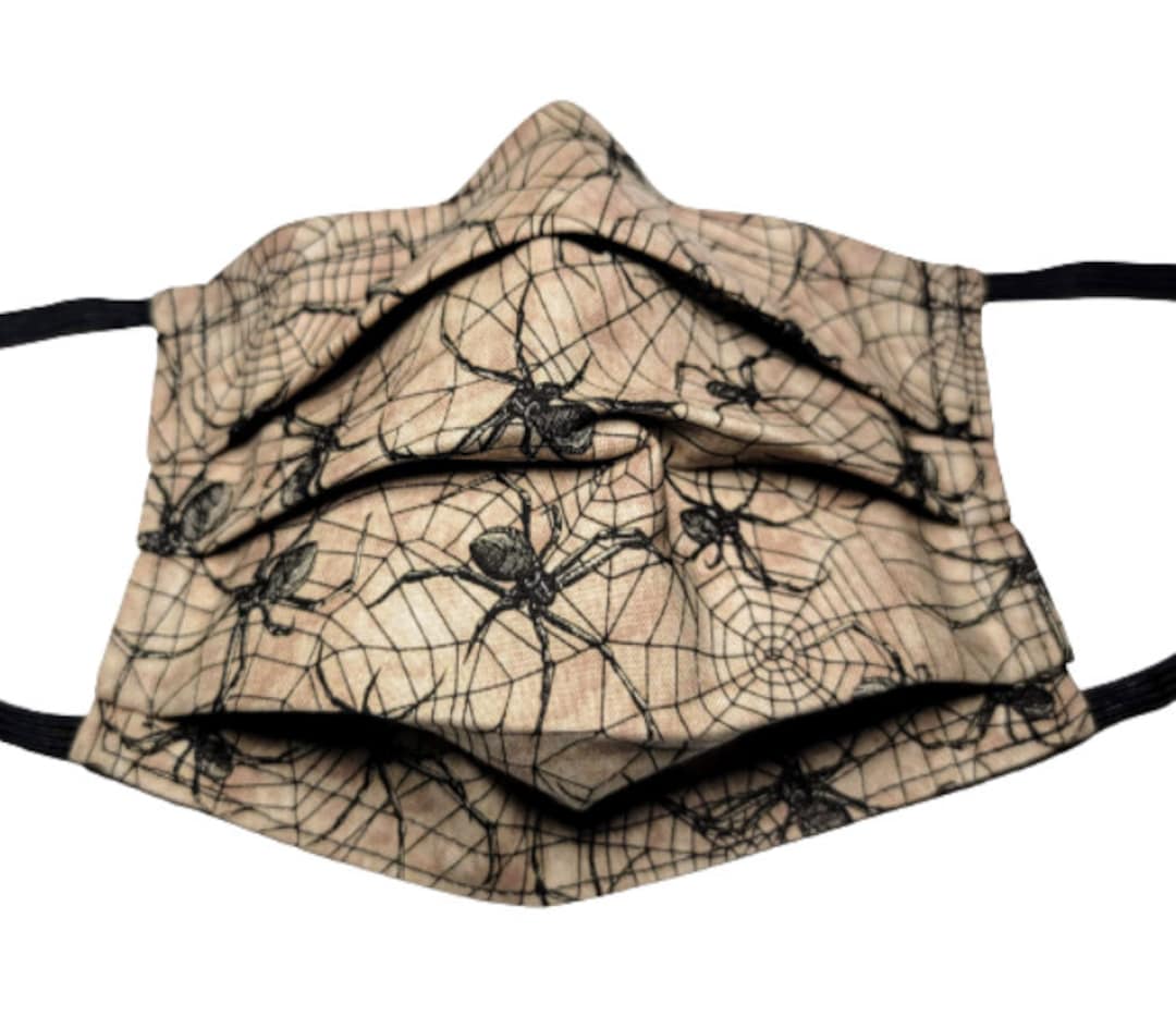 The Widow: Spiders! Mask Reusable Face Mask With Nose Pinch Wire and ...
