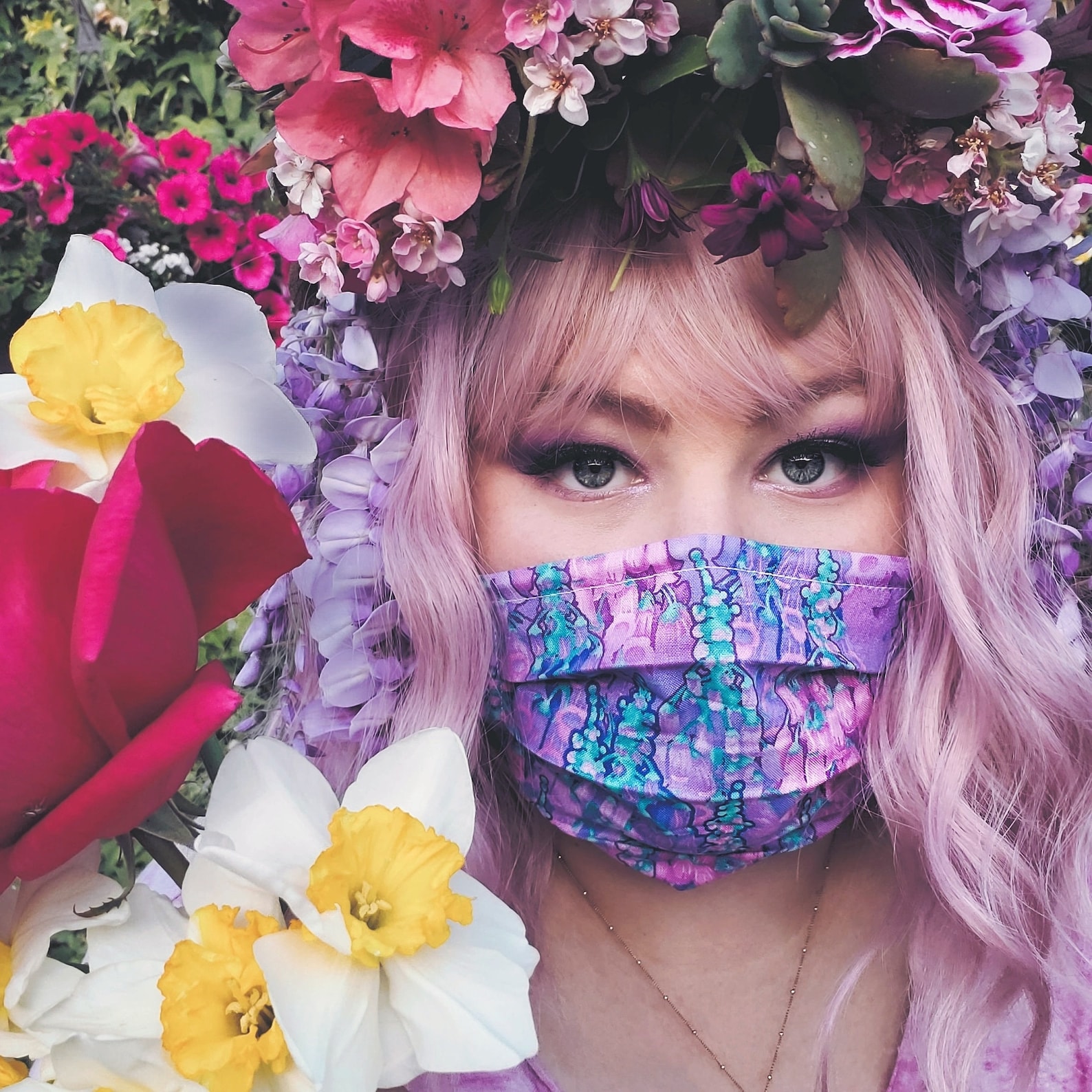 Star Seedlings Galaxy Reusable Adjustable Face Mask With - Etsy