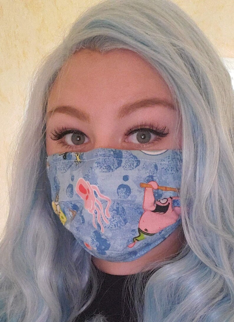 Reusable Face Mask With Nose Pinch and Filter Compartment - Etsy