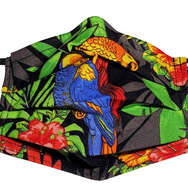 Parrot Mask - Etsy