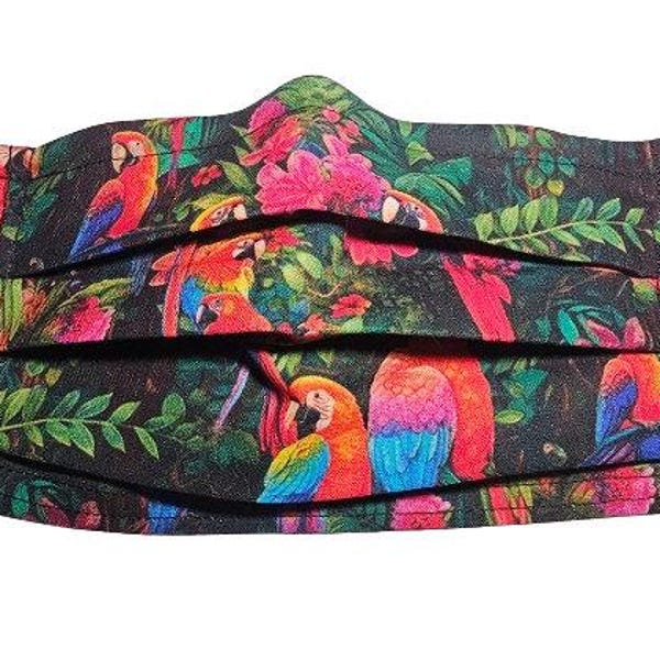 Tropical Face Mask - Etsy