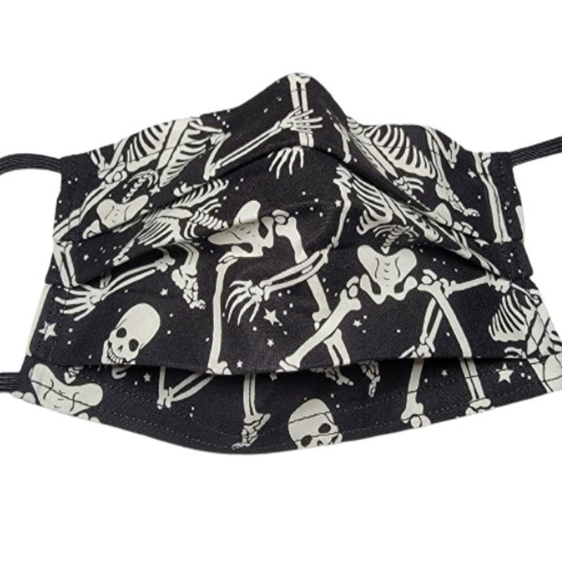 Skeleton Face Mask - Etsy