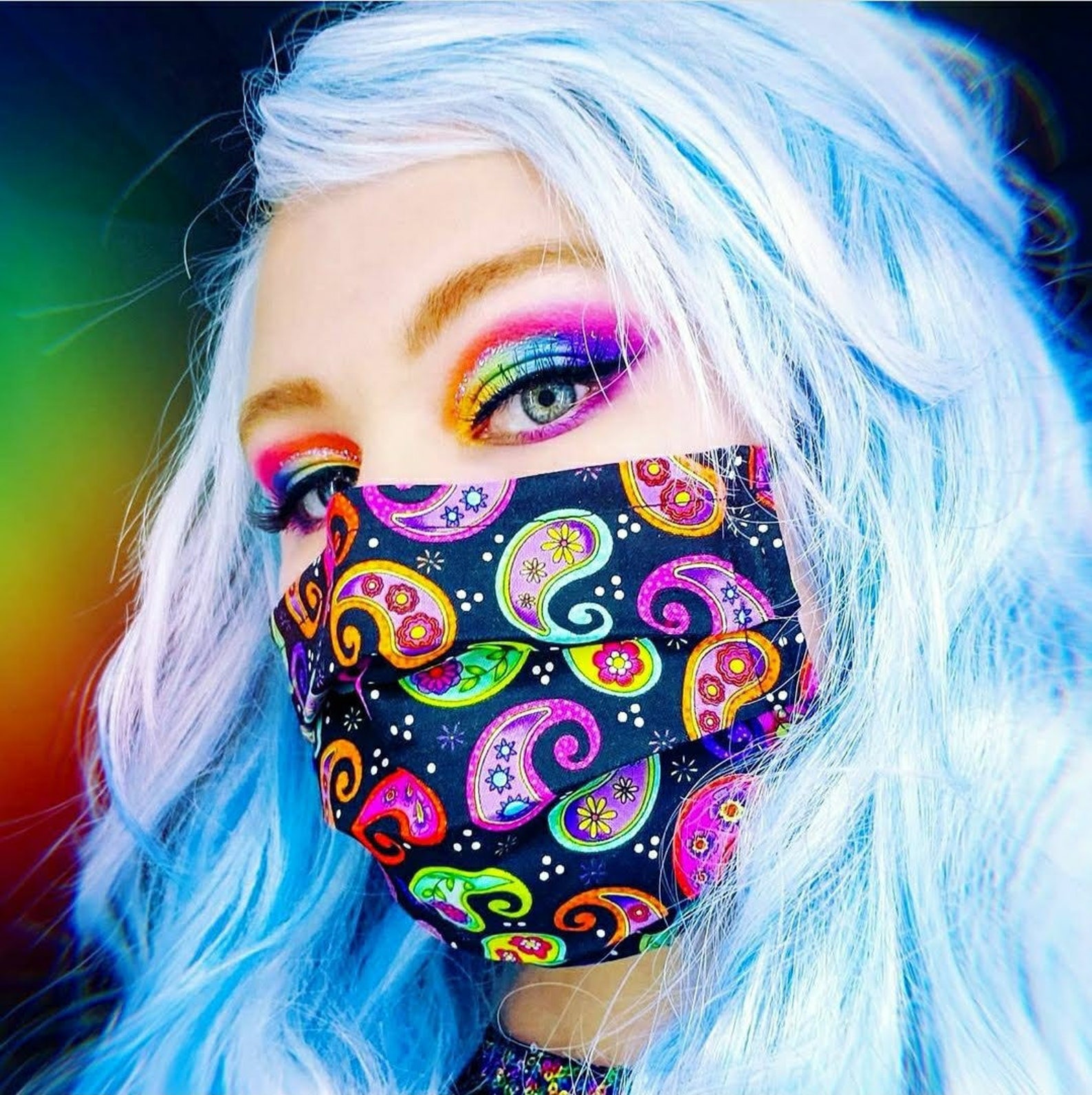 Star Seedlings Galaxy Reusable Adjustable Face Mask With - Etsy