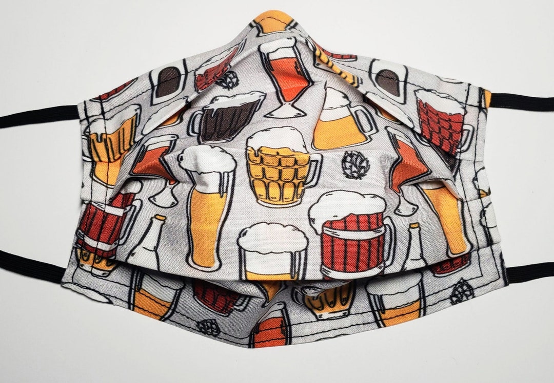 Party Pints Reusable Mask - Etsy