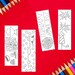 4th of July Coloring Bookmarks | Coloring Bookmarks | Fourth of July ...