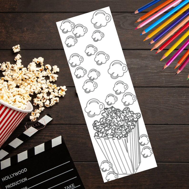 Original Movie Coloring Bookmarks | Coloring Bookmarks | Movie Time ...