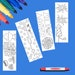 4th of July Coloring Bookmarks | Coloring Bookmarks | Fourth of July ...