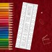 Original Movie Coloring Bookmarks | Coloring Bookmarks | Movie Time ...