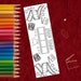 Original Movie Coloring Bookmarks | Coloring Bookmarks | Movie Time ...