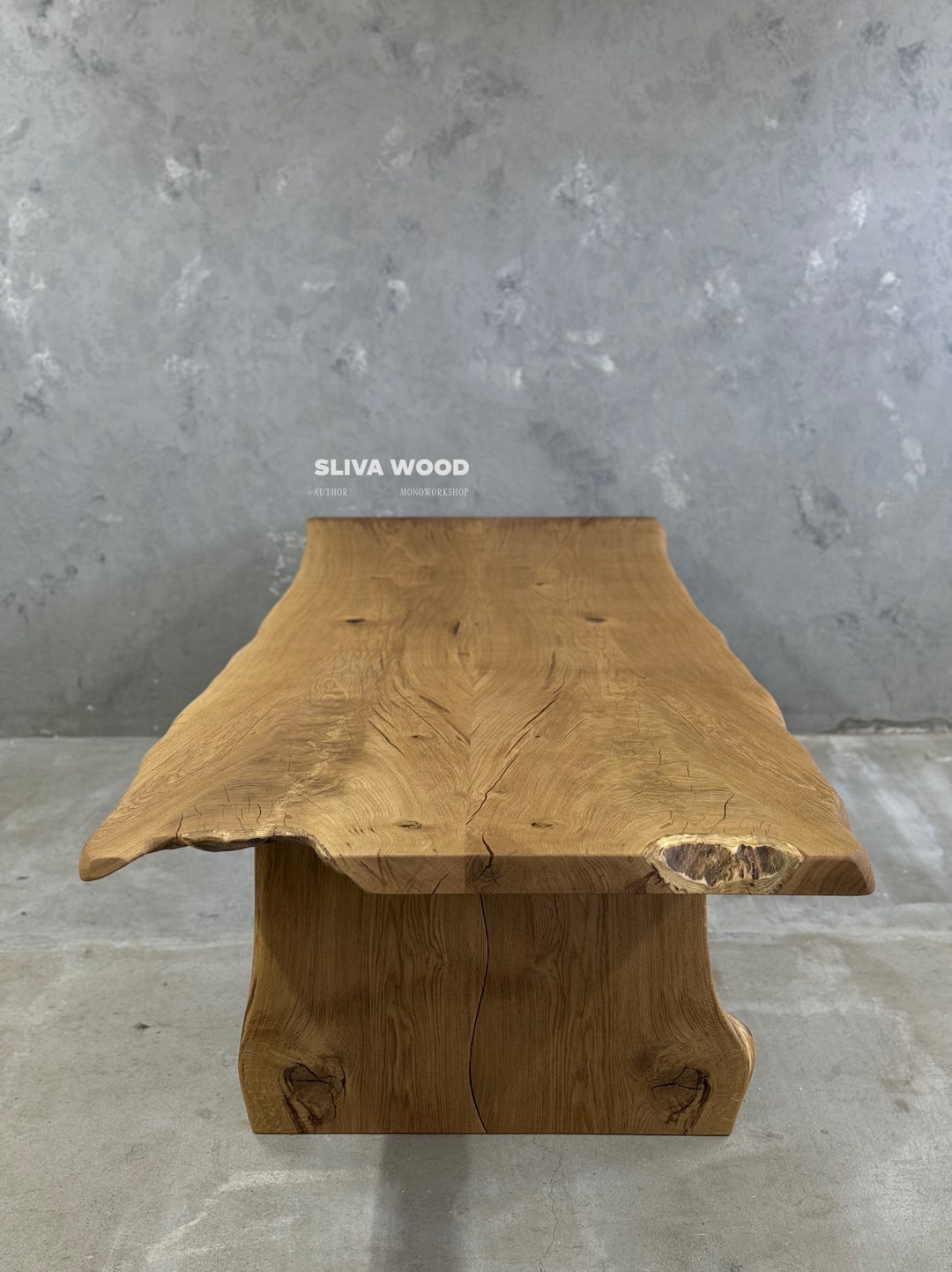 Oak Dining Table. Dining Table. Oak Bar. Oak Slab. Epoxy Table. Dining ...