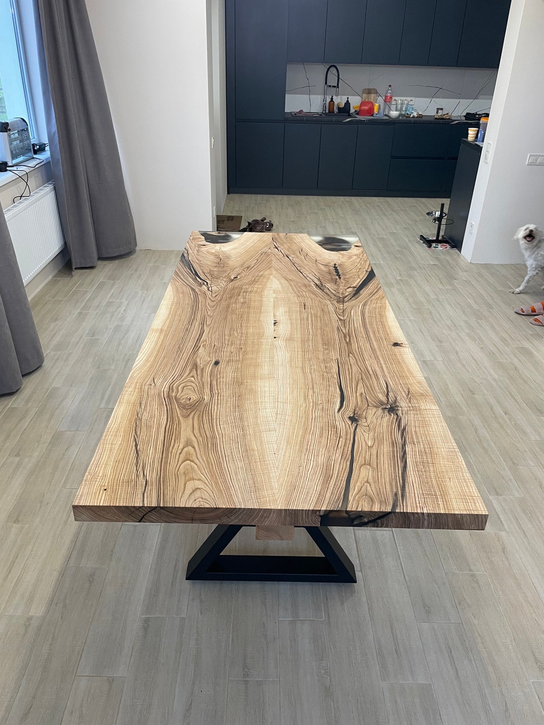 Ash Pair Dining Table. Mirror Slabs. Similar Slabs. Ash Table. Wooden ...