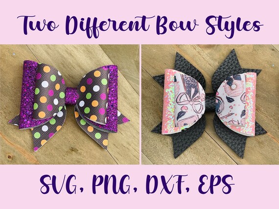Double Loop Bow Template SVG Printable Crafts Bow Pattern - Etsy New ...