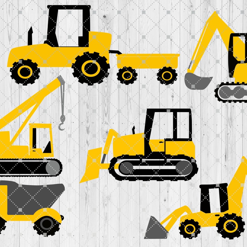 Crane Truck Svg - Etsy