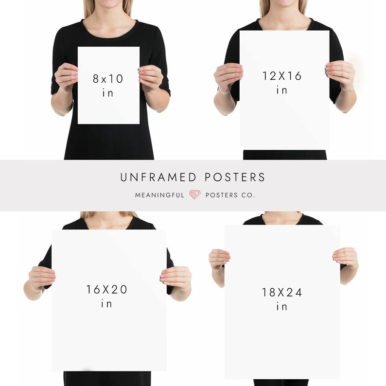 Polaroid Coordinates Poster Poster or Framed Custom GPS - Etsy