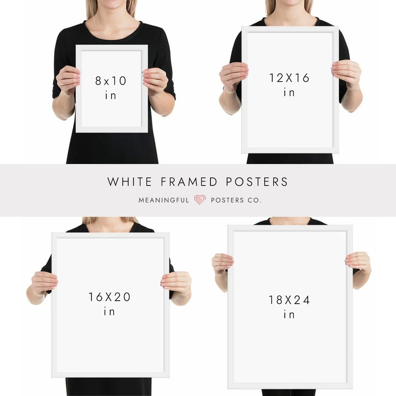 Polaroid Coordinates Poster Poster or Framed Custom GPS - Etsy