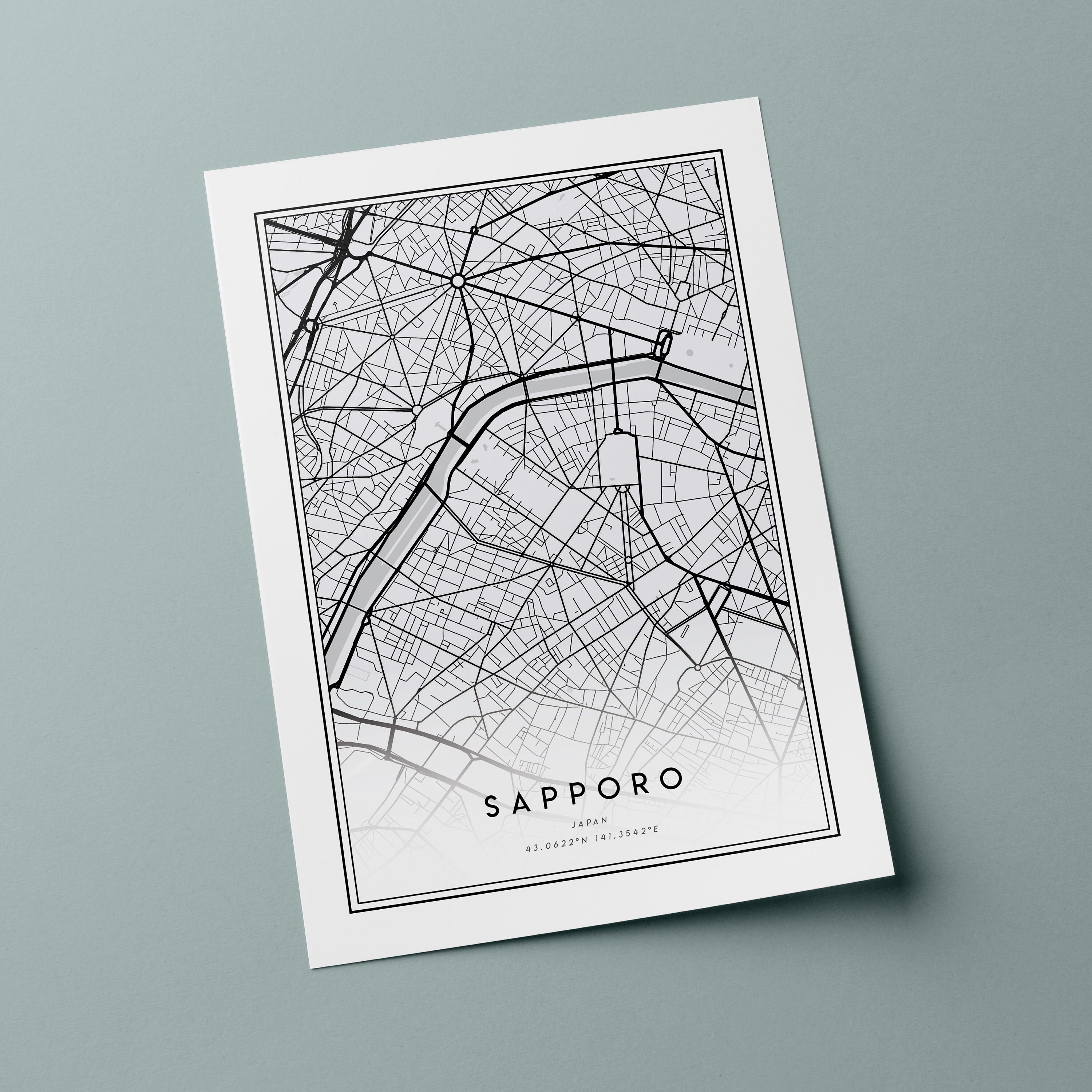 Personalized City Map Custom Map Poster Personalized Map - Etsy