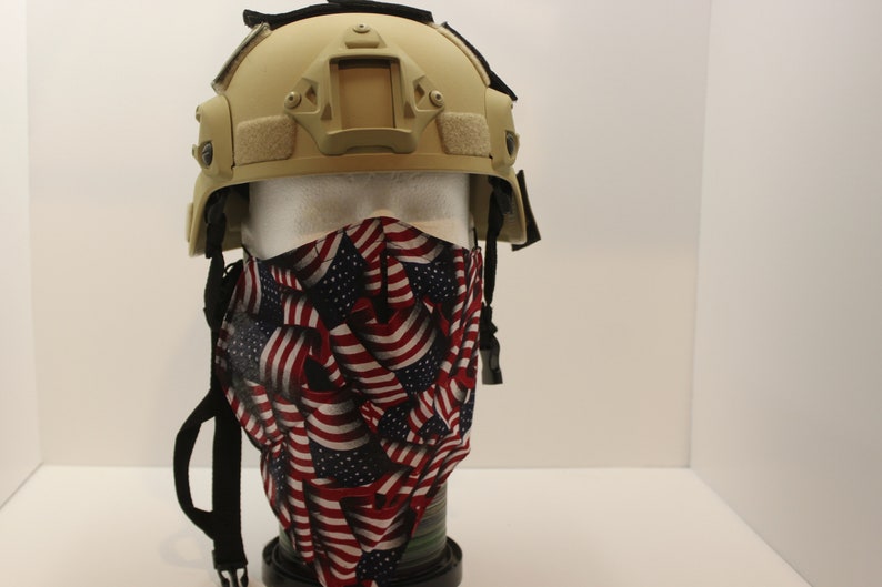 Style 1. Bold Colors. Unisex Bandana Face Mask With Filter - Etsy