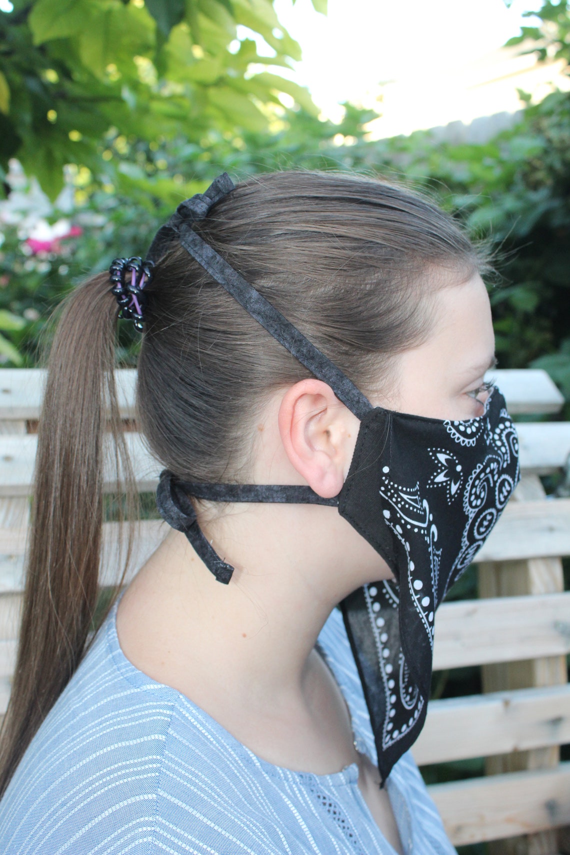 Style 3. Camo Colors. Unisex Bandana Face Mask With Filter | Etsy