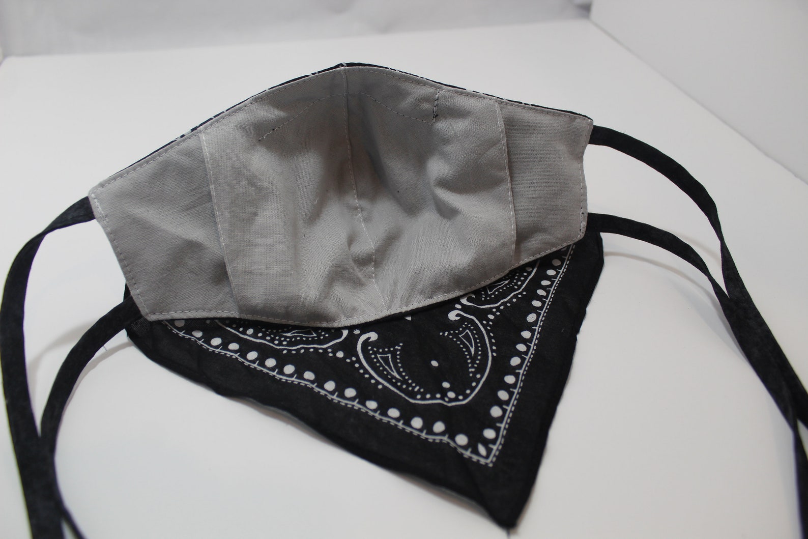 Style 3. Bold Colors. Unisex Bandana Face Mask With Filter - Etsy