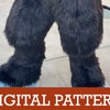 Digigrade Leg Fursuit Pattern - Etsy