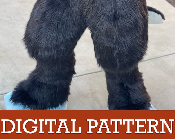 Fursuit Armsleeves and Attached Paws / Read Description / Furry ...