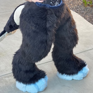 Digigrade Leg Fursuit Pattern - Etsy
